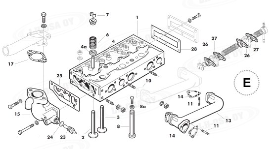 Moottorin osat : Kiertokanki.com